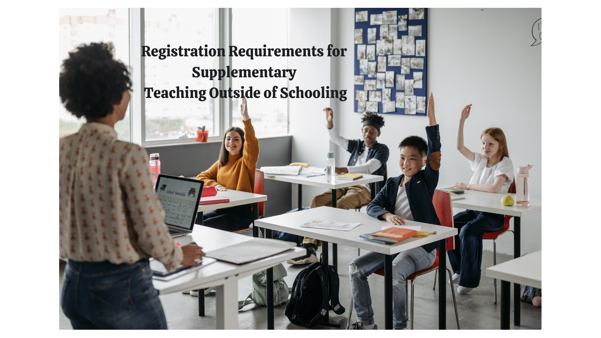 Registration Requirements for Supplementary Teaching Outside of ...